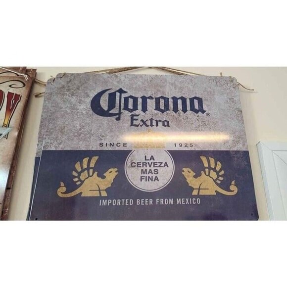Corona | Wall Decor | Corona Extra Metal Bar Sign | Poshmark